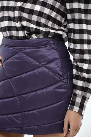 Woolrich Quilted Padded Mini Skirt