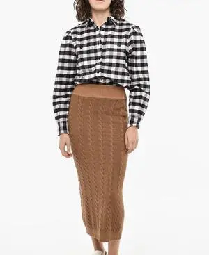Woolrich Pencil Midi Skirt