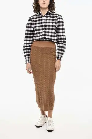 Woolrich Pencil Midi Skirt