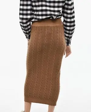 Woolrich Pencil Midi Skirt