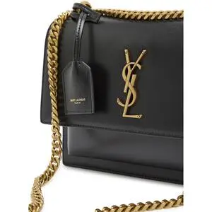 Saint Laurent Leather Shoulder Bag
