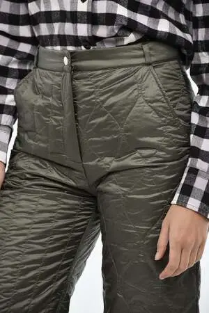 Woolrich Padded Quilted Trousers