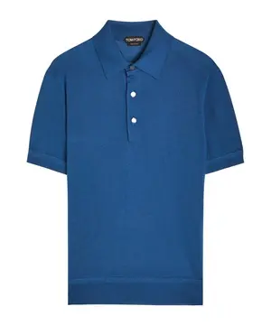 TOM FORD Knit Short-sleeve Polo