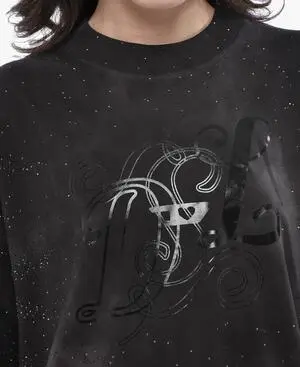 DIESEL® T-super All-over Rhinestone T-shirt