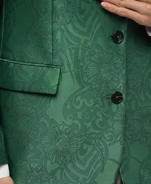 John Richmond Embroidered Peak-lapel Blazer