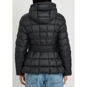Moncler Hooded Quilted Down Jacket - Black