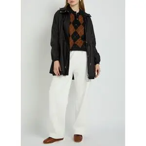 Moncler Medium-to-long Length Hooded Windbreaker