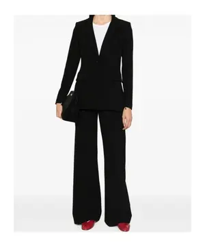 Patrizia Pepe Pleated Palazzo Trousers