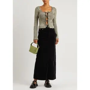 GANNI Sequined Knitted Top