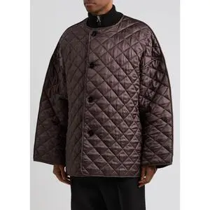 JIL SANDER Quilted Cape-style Coat