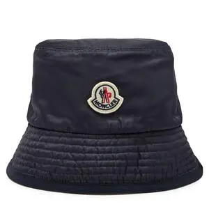 Moncler Dark Textured Bucket Hat