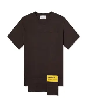 AMBUSH Waist Pocket T-shirt - Black