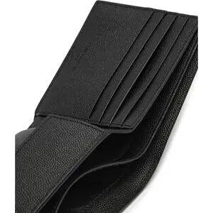 Saint Laurent Grained Leather Bi-fold Wallet
