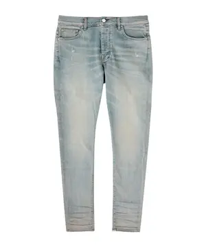 Amiri Slim-fit Denim Trousers - Gray