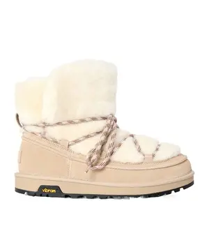 UGG Plush Lace-up Snow Boot