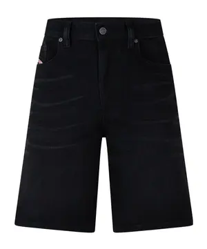 DIESEL® Denim Bermuda Shorts - Black