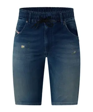 DIESEL® Denim Knee Shorts - Blue