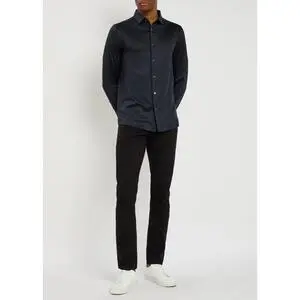 Emporio Armani Straight-cut Denim Trousers