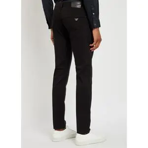 Emporio Armani Straight-cut Denim Trousers