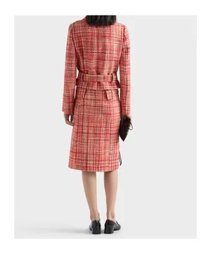Prada Single-breasted Tweed Jacket