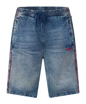 DIESEL® Denim Knee Shorts - Blue