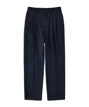 Casablanca Simple Wool Pants - Black