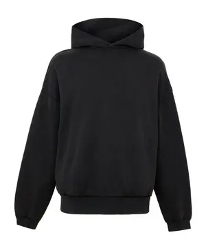 Fear Of God Simple Pure Cotton Sweatshirt - Black