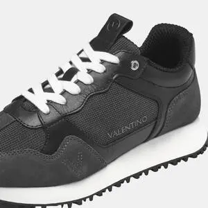 Valentino Garavani Mesh Suede Casual Running Shoe