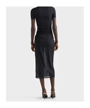 Prada Stretch Silk Chiffon Top