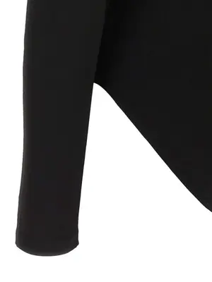 MARINE SERRE Cutout Tie-detail Long Sleeve Bodysuit