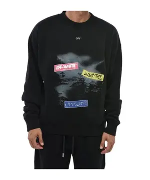 Off-White Type Sticker Skate Sweatshirt