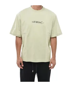 Off-White Scribble Arrow T-shirt - Green