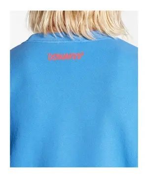 Dsquared2 Slogan-pront Cotton Sweatshirt