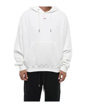 Off-White Smile Arrow Cotton Hoodie