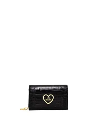 Moschino Crocodile-effect Crossbody Bag