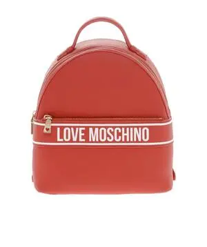 Moschino Logo-print Backpack - Red