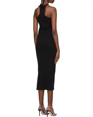 Off-White Meteor Cut-out Sleeveless Midi Dress
