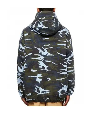 We11Done Camouflage Logo-patch Hoodie