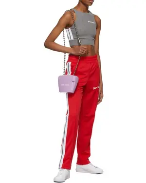 Palm Angels Logo-print Side-stripe Track Pants