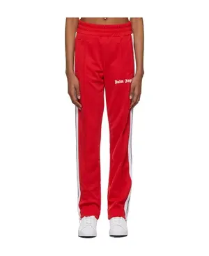Palm Angels Logo-print Side-stripe Track Pants