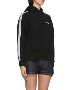 Palm Angels Logo-print Long-sleeve Hoodie