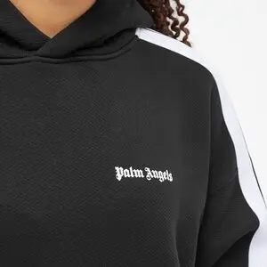 Palm Angels Logo-print Long-sleeve Hoodie