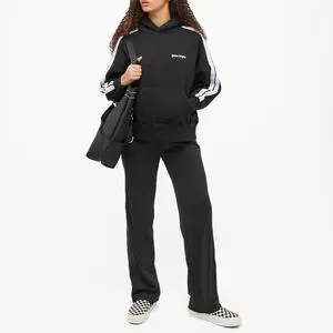 Palm Angels Logo-print Long-sleeve Hoodie