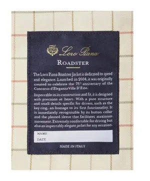 Loro Piana Roadster Mini Jacket