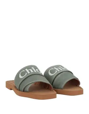 Chloé Two-tone Slippers