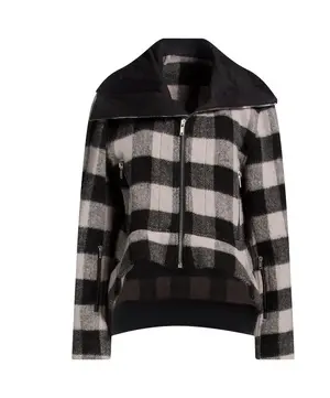 Rick Owens Plaid Casual Jacket