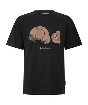 Palm Angels Round-neck Short-sleeved T-shirt