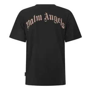 Palm Angels Round-neck Short-sleeved T-shirt