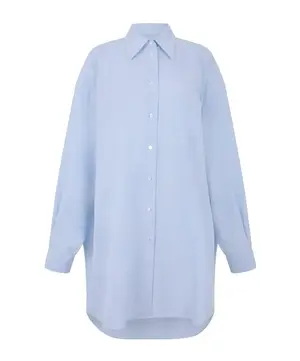 MAISON MARGIELA Simple And Loose Shirt - Blue
