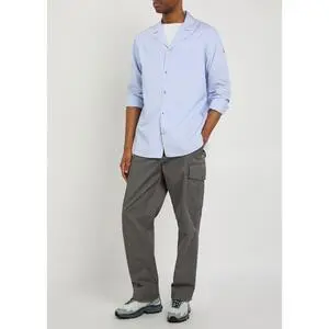 Moncler Notch Collar Long Sleeve Shirt